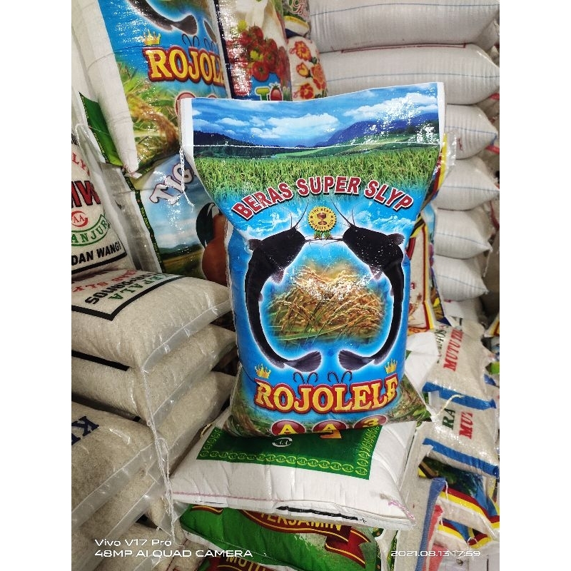 Jual BERAS CAP ROJOLELE AA 10KG RAMOS SLYP SUPER | Shopee Indonesia