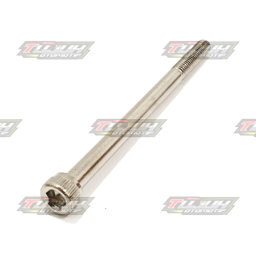 Jual Baut L M6x80 Kunci L5 Drat 10 Halus 6x80 M6 6mm Nekel | Shopee ...