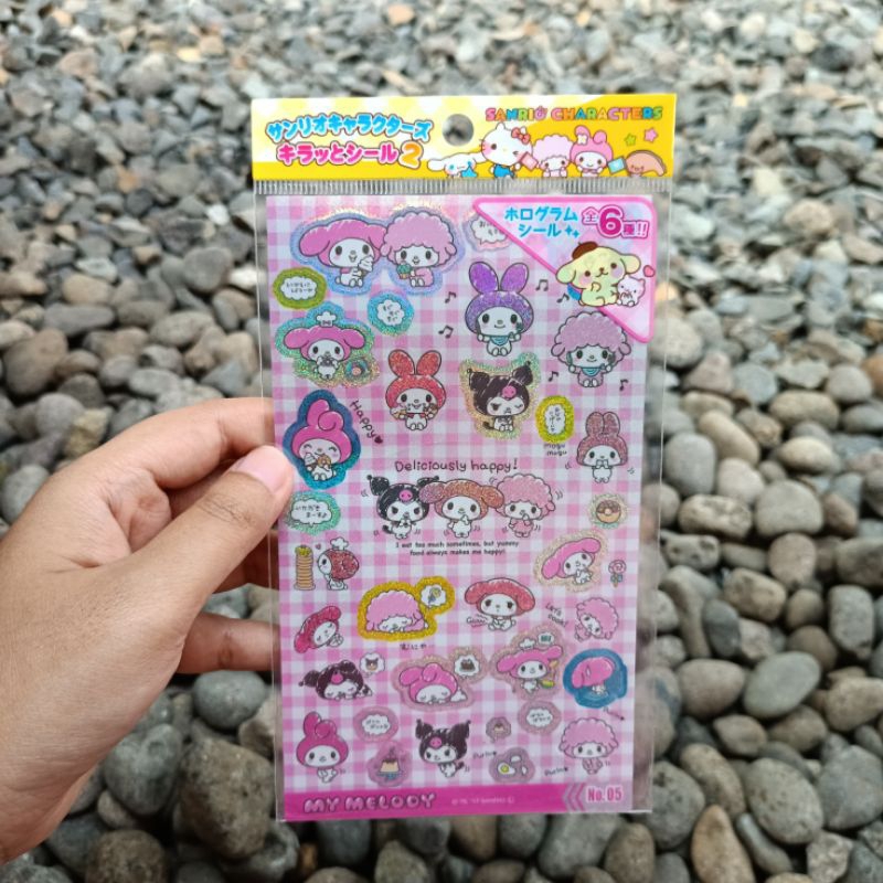 Jual Seria Daiso Watts Japan - Sticker Selection - Sticker Anime ...