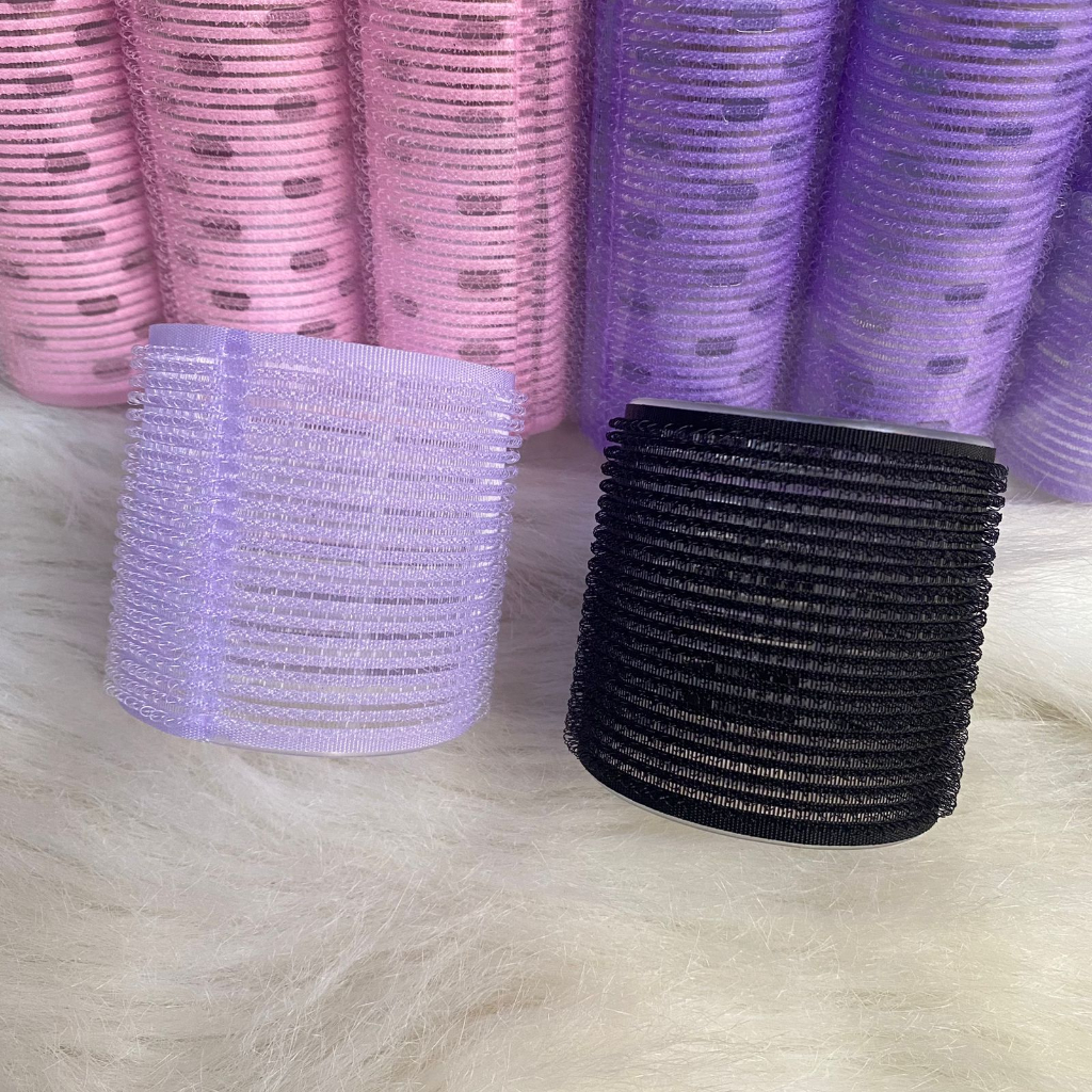 Jual Rol rambut warna pastel korea size JUMBO / hair roller / gulungan ...