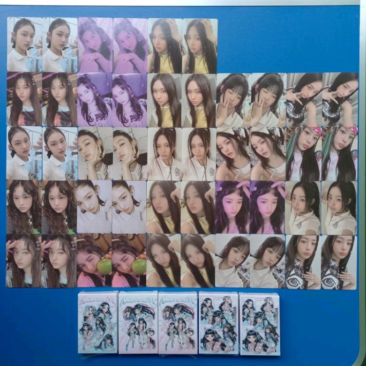 Jual Sharing Pc Photocard New Jeans Get Up Weverse Ver A B C Minji Hanni Haerin Hyein Danielle ...