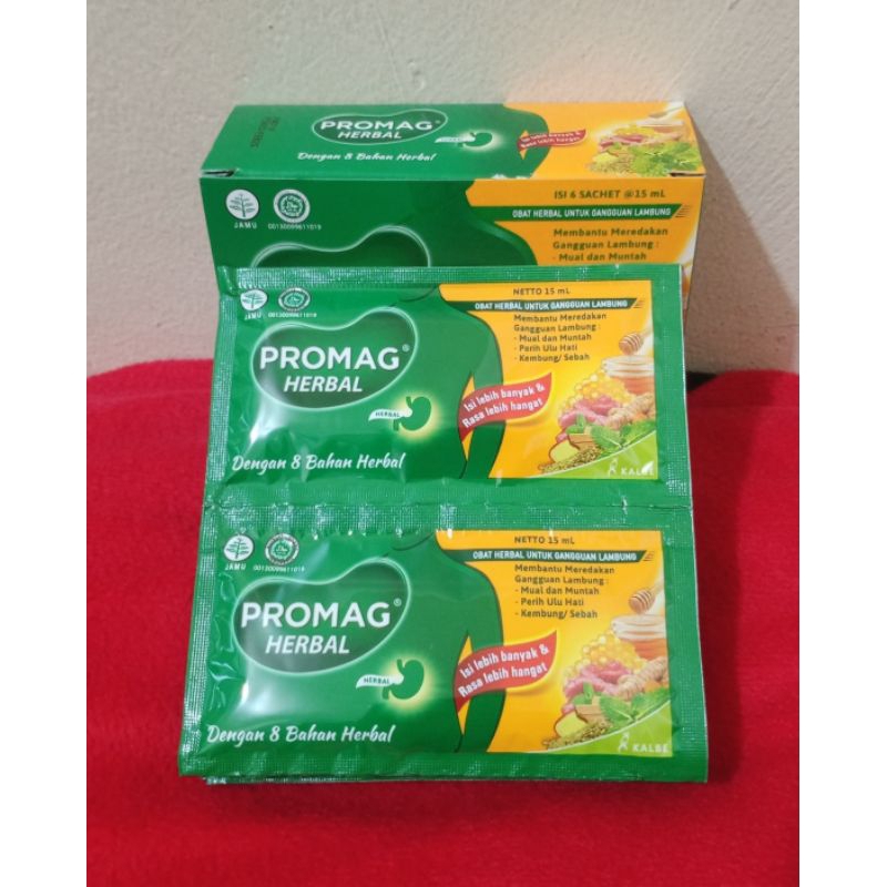 Jual Promag Herbal Sachet 15 ml Gazero | Shopee Indonesia