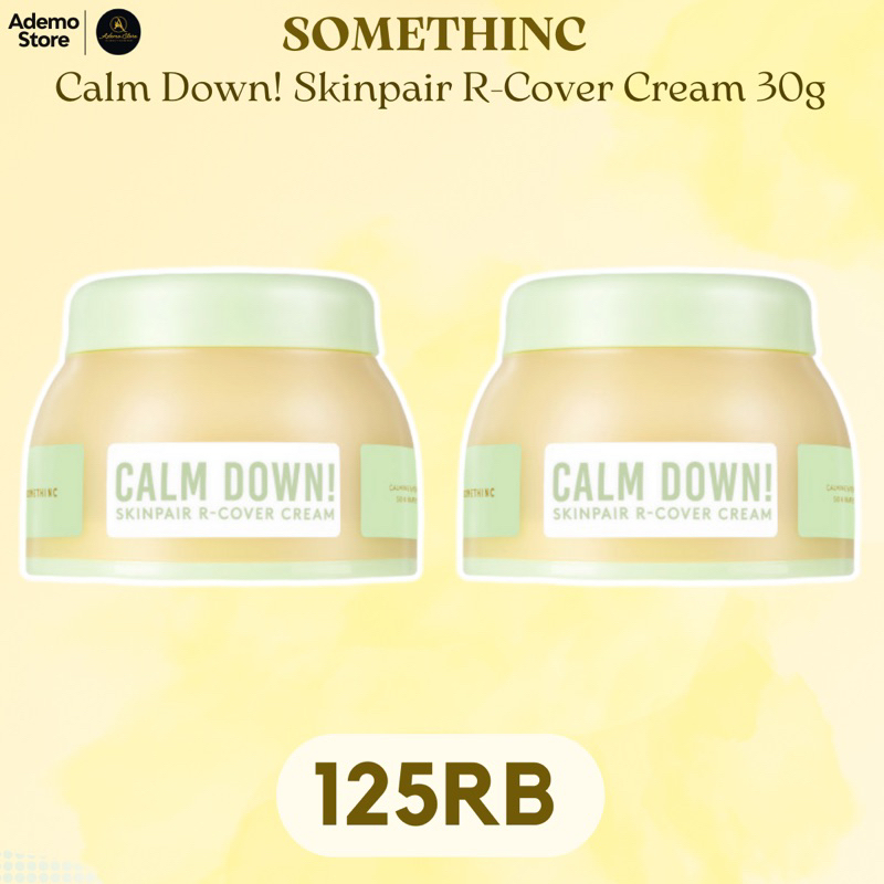 Jual SOMETHINC Calm Down! Skinpair R-Cover Cream 30g | Shopee Indonesia