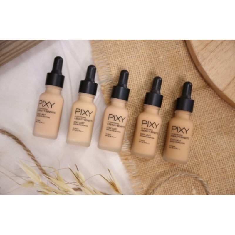 Jual PIXY LAST SERUM FOUNDATION SPF 50PA +++ 17 ML | Shopee Indonesia