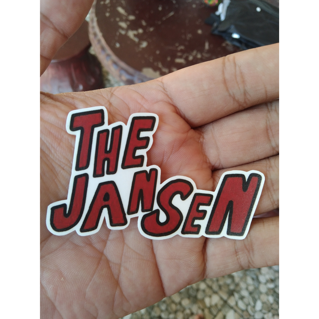 Jual Sticker The Jansen | Stiker The Jansen | Sticker band | Sticker ...