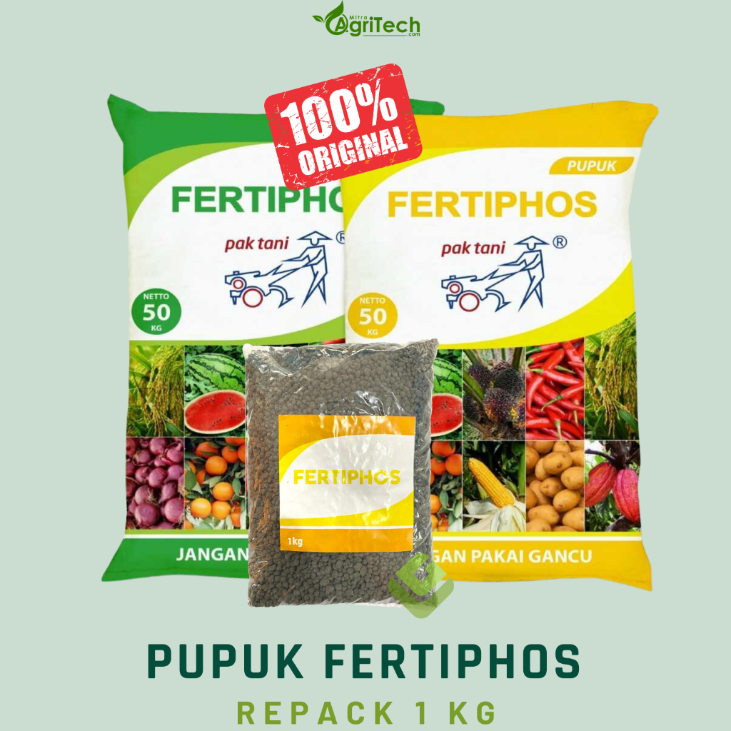 Jual PUPUK TS SP FERTIPHOS TSP HITAM PAK TANI REPACK 1 KG | Shopee ...