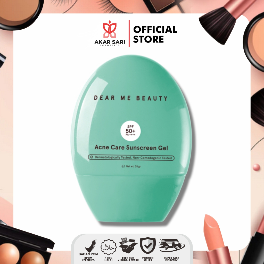 Jual DEAR ME BEAUTY ACNE SUNSCREEN GEL SPF 50+ PA++++ - Chemical ...