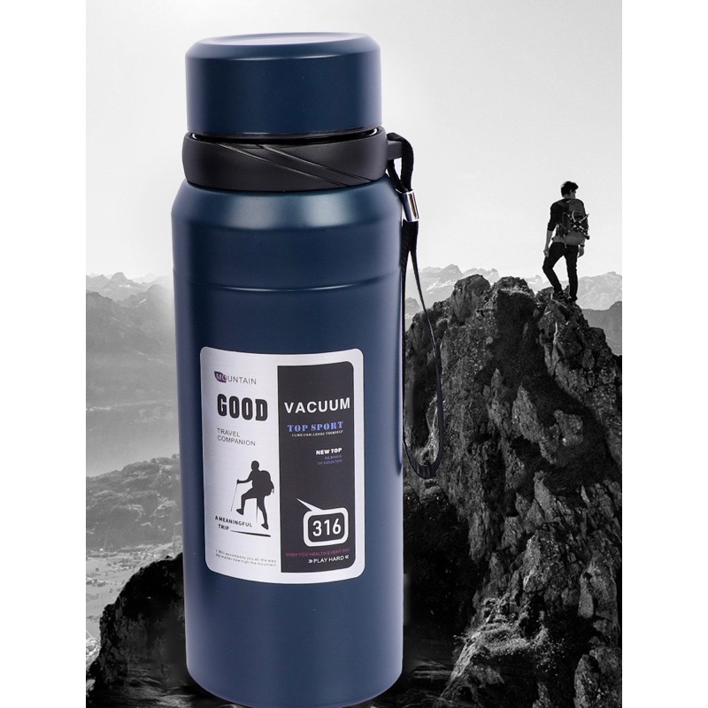 Jual Termos Air Panas 1 Liter panas termos stainless 316 Vacuum ...
