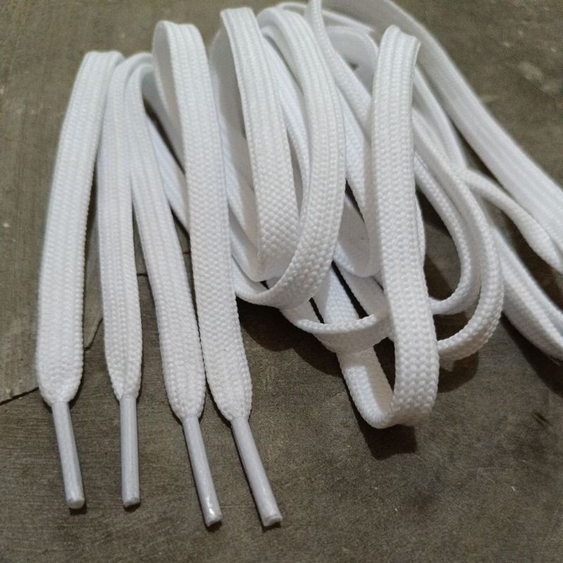 Jual tali sepatu sejuta umat / tali sepatu putih 130 cm / tali sepatu ...
