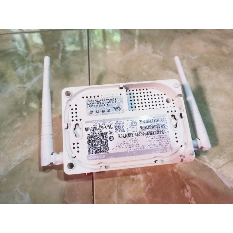 Jual modem router zte f663nv9 xpon set adaptor 12v 1a support bridge ...