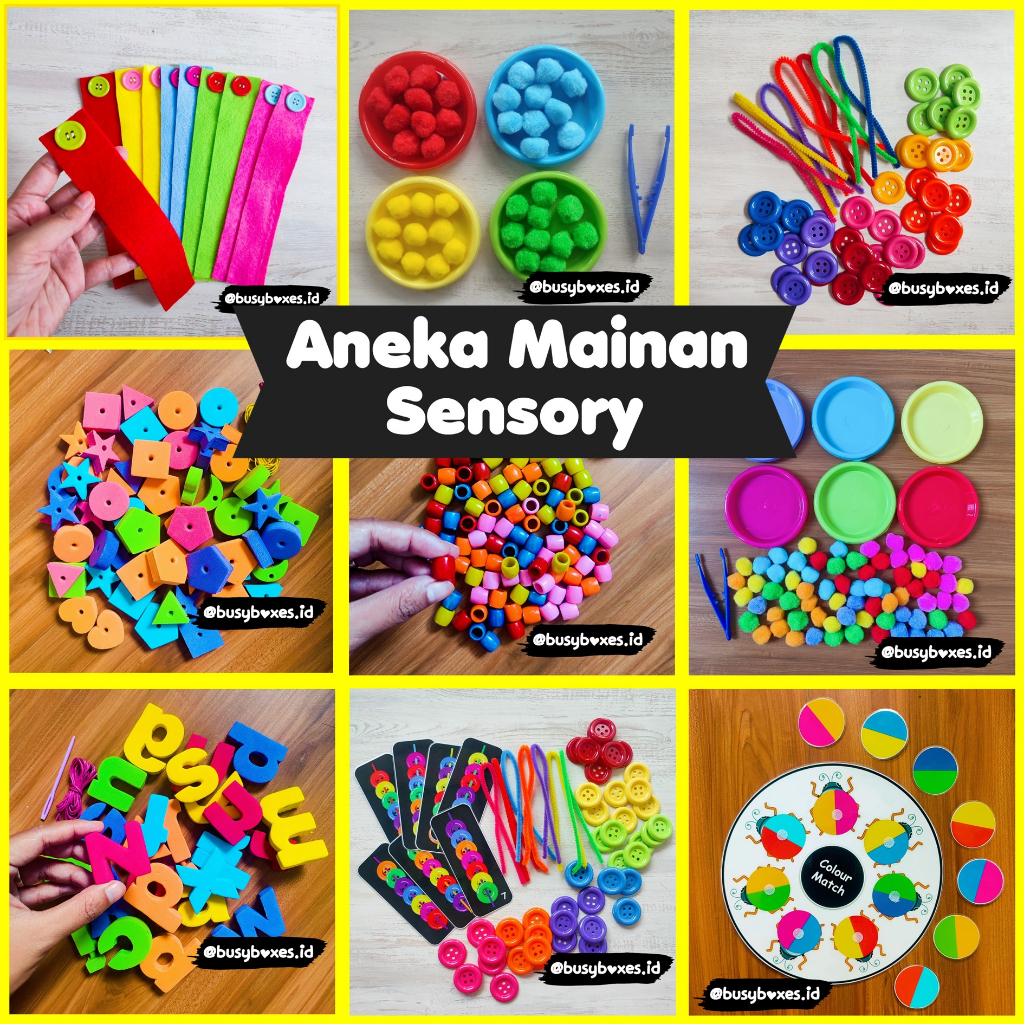 Jual [busyboxes.id] meronce huruf kecil / kapital mengenal abjad ...