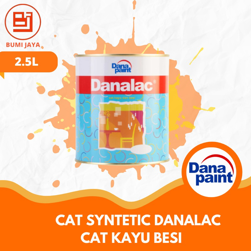 Jual Cat syntetic Danalac 0.9 liter cat kayu cat besi danalac 1kg ...