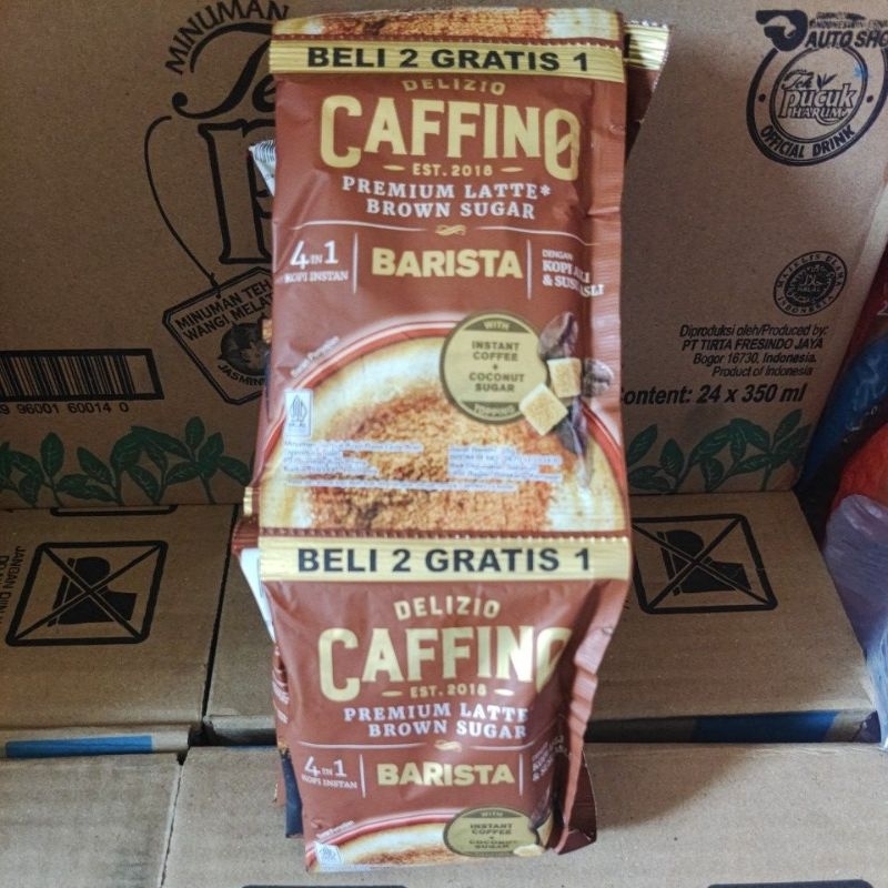 Jual Kopi CAFFINO Premium Latte - Brown Sugar | Shopee Indonesia