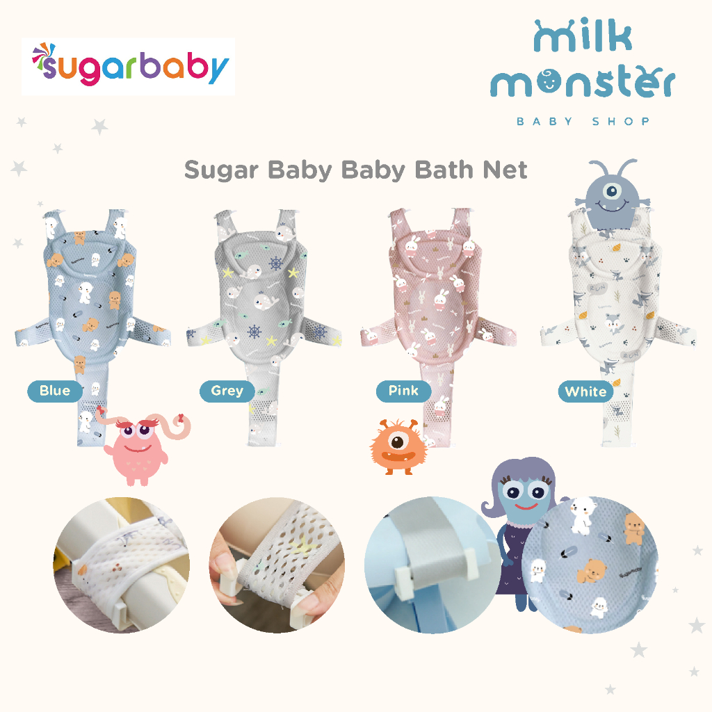Jual Sugar baby Baby Bath Bathnet / Jaring Mandi Bayi | Shopee Indonesia