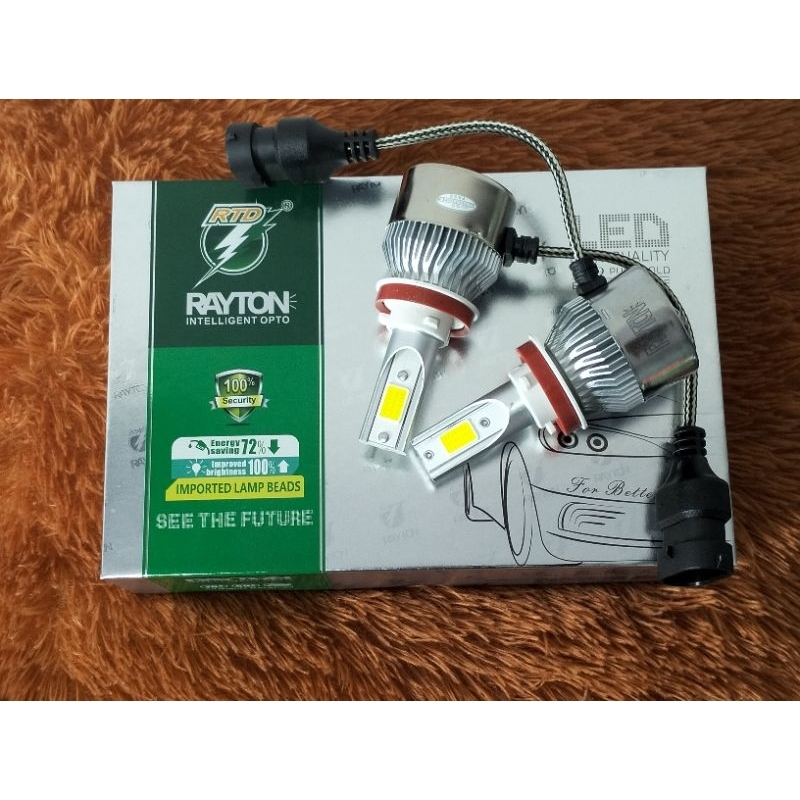 Jual Lampu LED Mobil A11 H11 RTD RAYTON Original Garansi | Shopee Indonesia