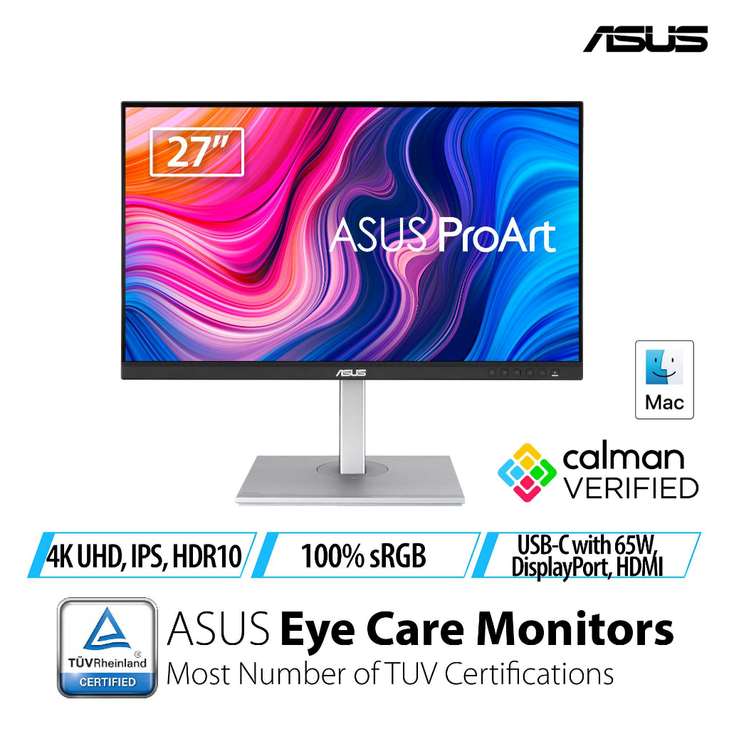 Jual ASUS ProArt Display PA279CV Professional Monitor - 27-inch, IPS ...