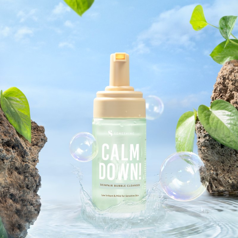 Jual SOMETHINC CALM DOWN SKINPAIR BUBBLE CLEANSER 120ML | Shopee Indonesia