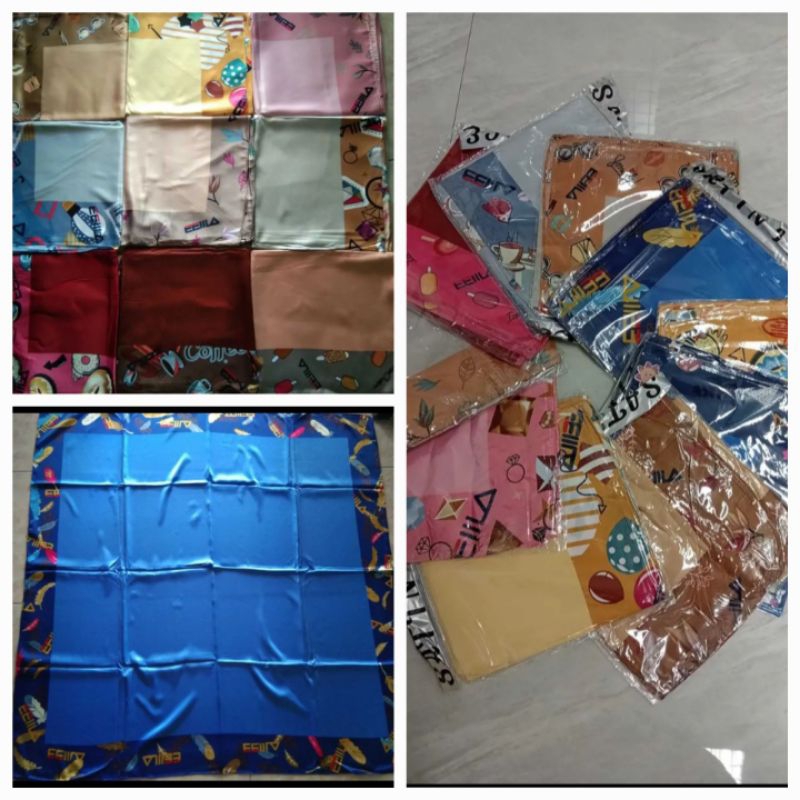 Jual SEGI 4 Polos Tengah Edisi Exclusive Desain/Satin velvet | Shopee ...