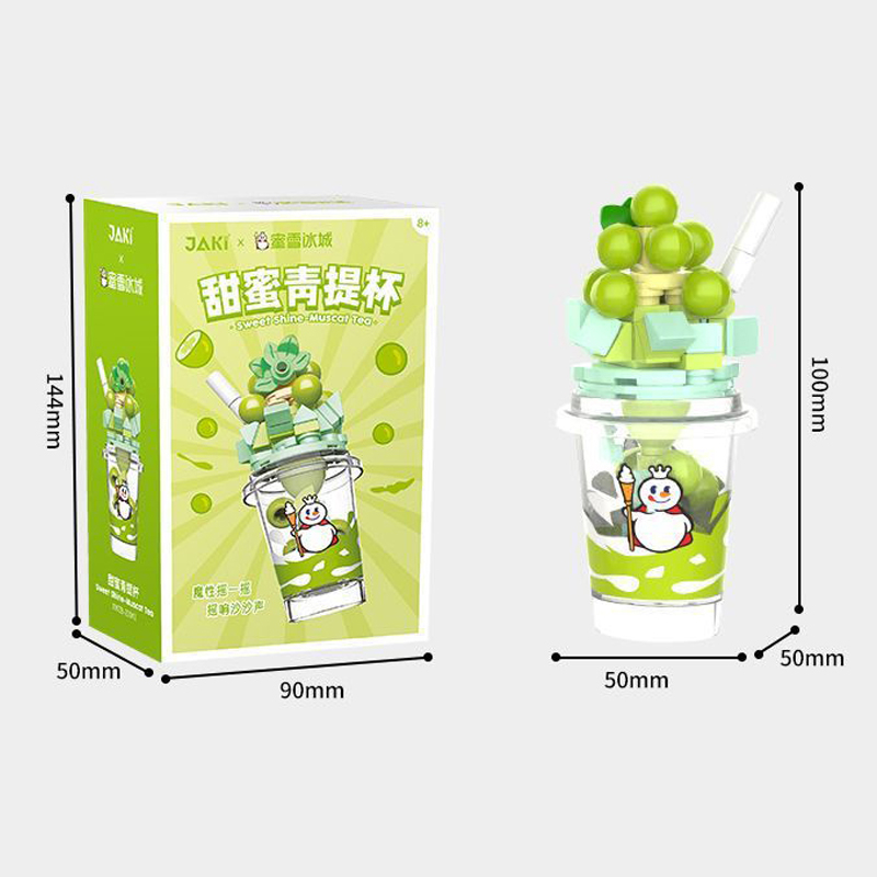 Jual Building Block Seri MIXUE Teh Susu 3D DIY Bricks Blok Mini Toys ...