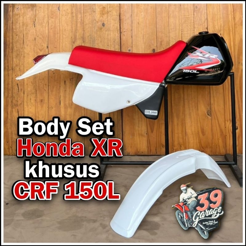 Jual body set XR pnp honda CRF 150 cover set CRF 150 modif klasik body CRF modif trail tua cover ...