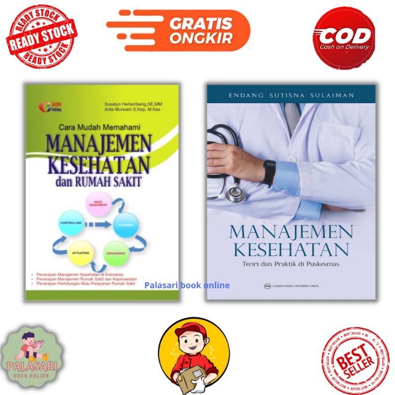 Jual Buku Cara mudah memahami manajemen kesehatan dan rumah sakit & manajemen kesehatan teori ...