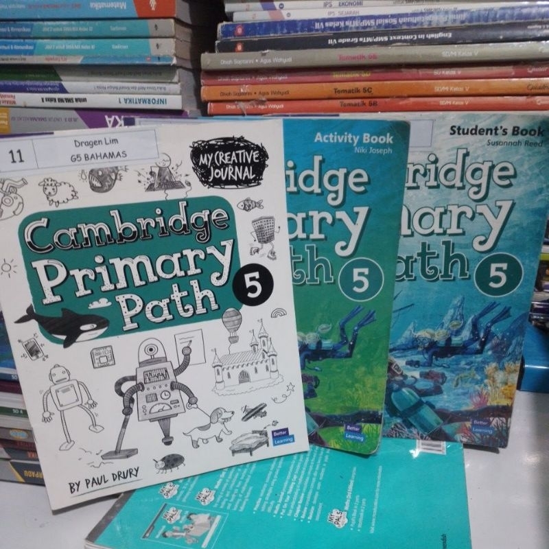 Jual Buku cambridge primary path 5 student book Ectivity book my creative Journal | Shopee Indonesia