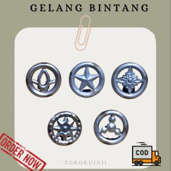 Jual ring gelang bintang 3 mercy 4 5 8 tulip tampilan 2 muka bolak ...