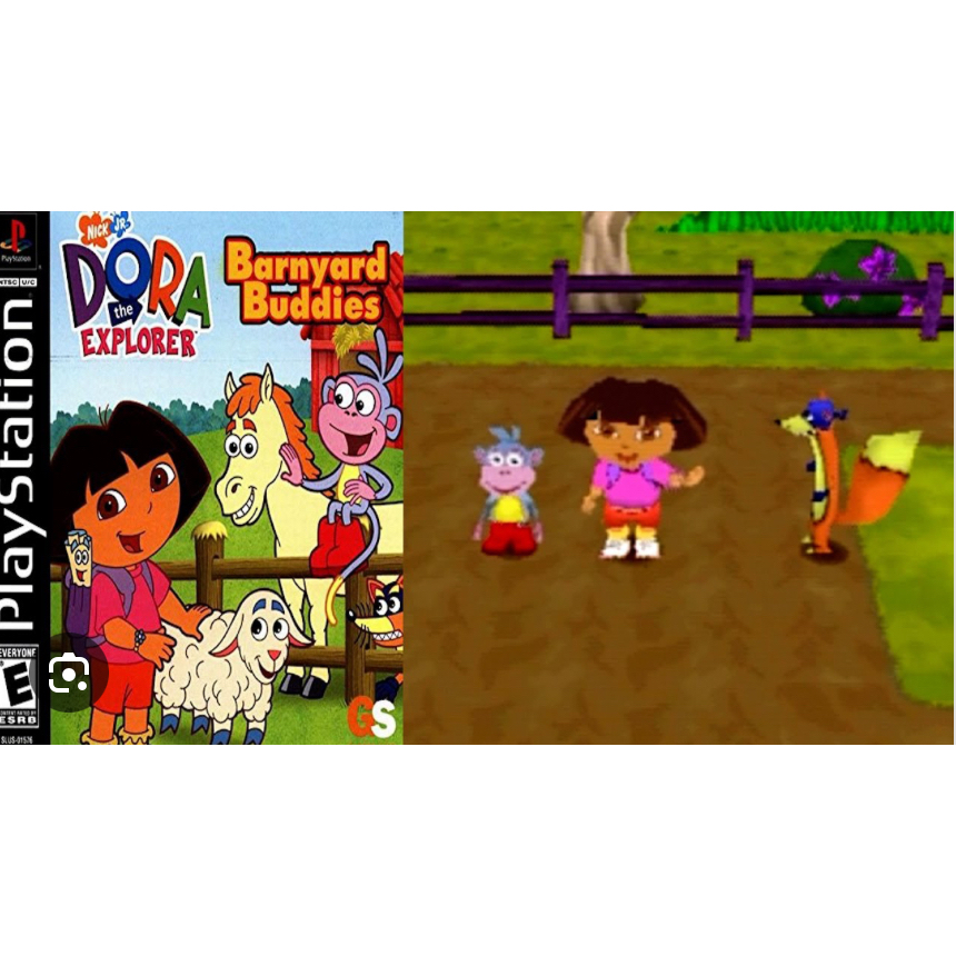 Jual Dora The Explorer Barnyard Buddies GAME PS1 untuk PC LAPTOP ...