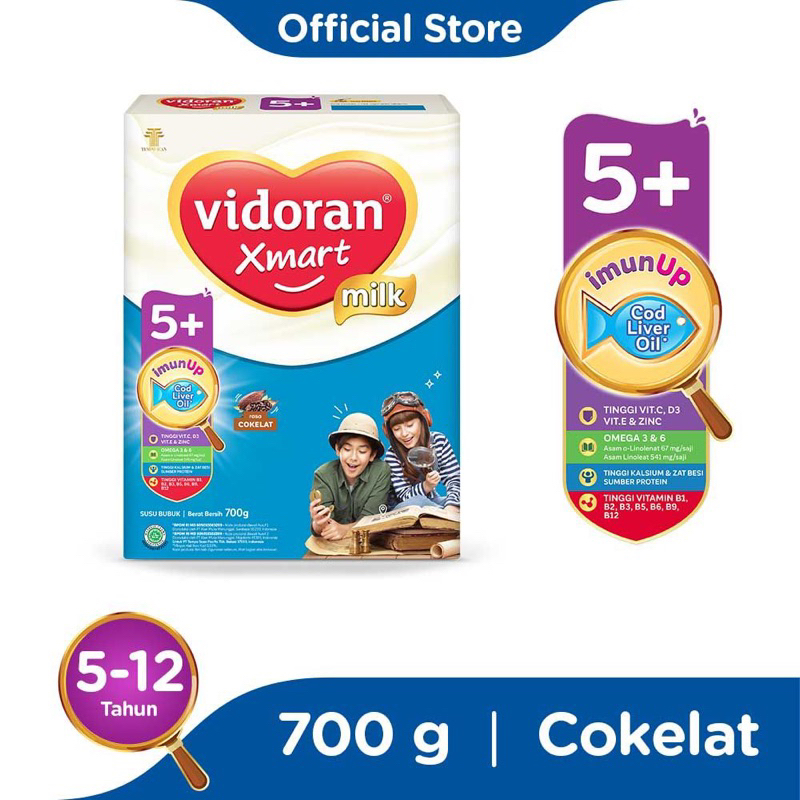 Jual VIDORAN XMART 5+ 700GR - COKLAT | MADU | Shopee Indonesia