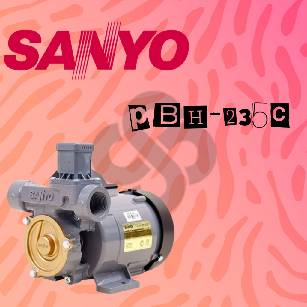 Jual SANYO Booster Pump Otomatis PB-H 235C | Shopee Indonesia