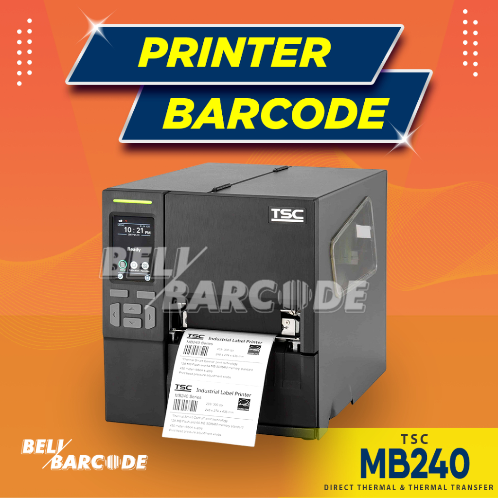 Jual TSC MB240 Printer Barcode Industrial Cetak Label MB-240 Resi 240T ...