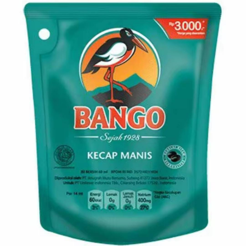 Jual KECAP MANIS BANGO 60 ML / KECAP BANGO 60ML / BANGO KECAP MANIS 3K ...
