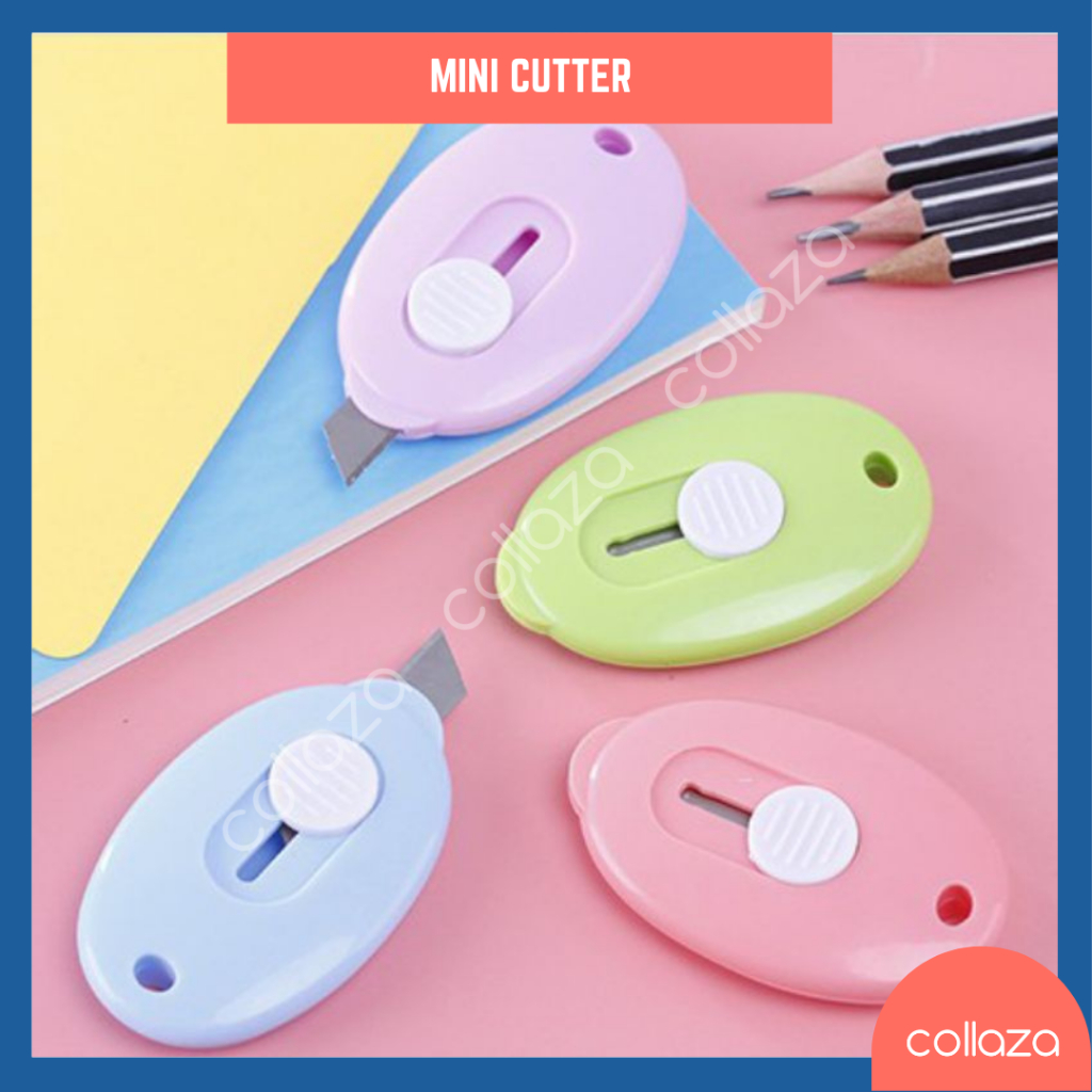 Jual Cutter Mini Lucu / cutter unboxing paket / pisau cutter kecil ...