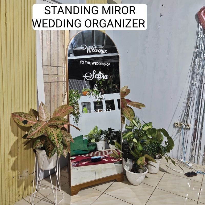 Jual KACA CERMIN WEDDING ORGANIZER | Shopee Indonesia