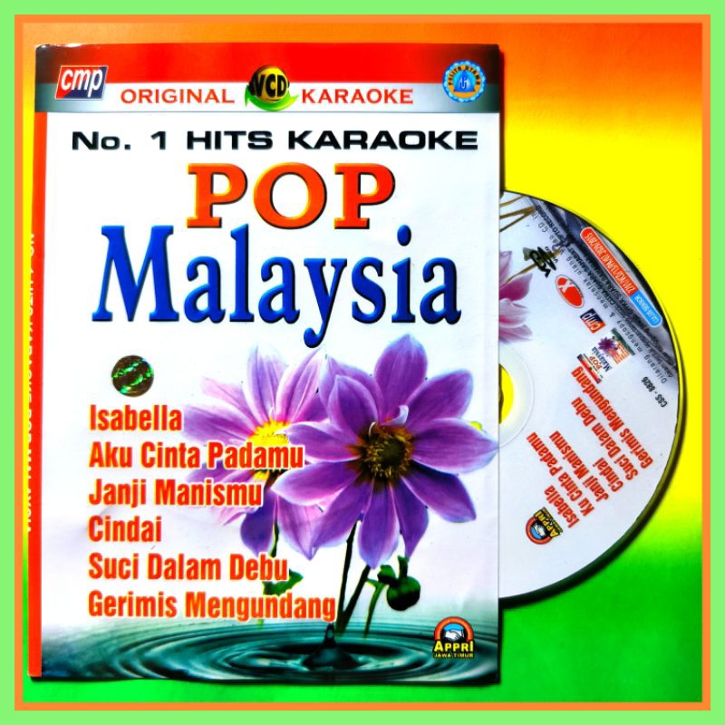 Jual Kaset VCD Musik Original Bisa Karaoke 14 Lagu Pop Malaysia Campuran Pilihan Terpopuler ...