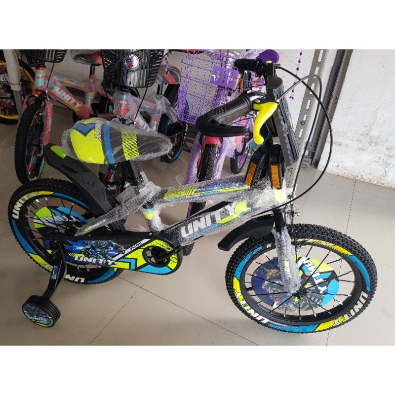 Jual Sepeda Anak Sepeda BMX 16 inch UNITY ( JARI-JARI MOTOR ) ( HIJAU ...