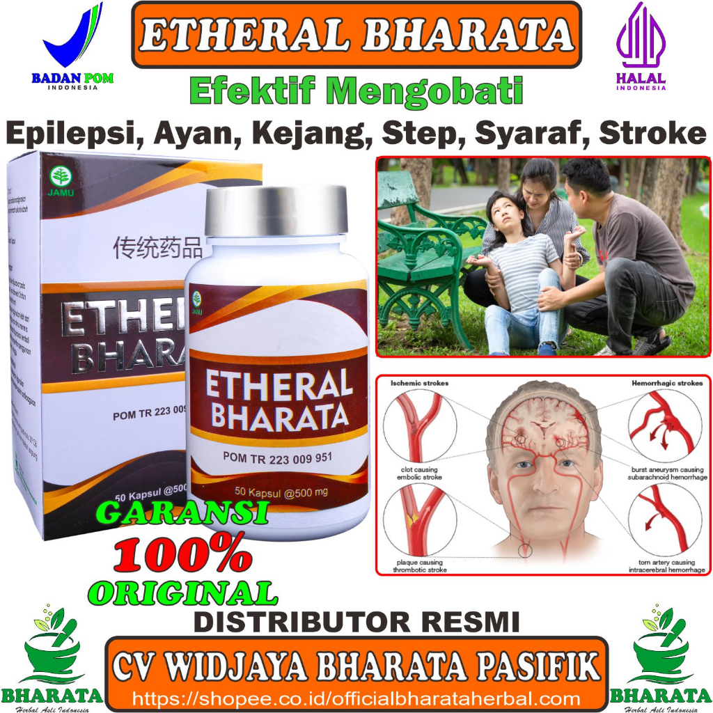 Jual Obat Epilepsi Ampuh Original ETHERAL BHARATA - Obat Ayan Ampuh - JAMINAN GARANSI 100% ASLI ...