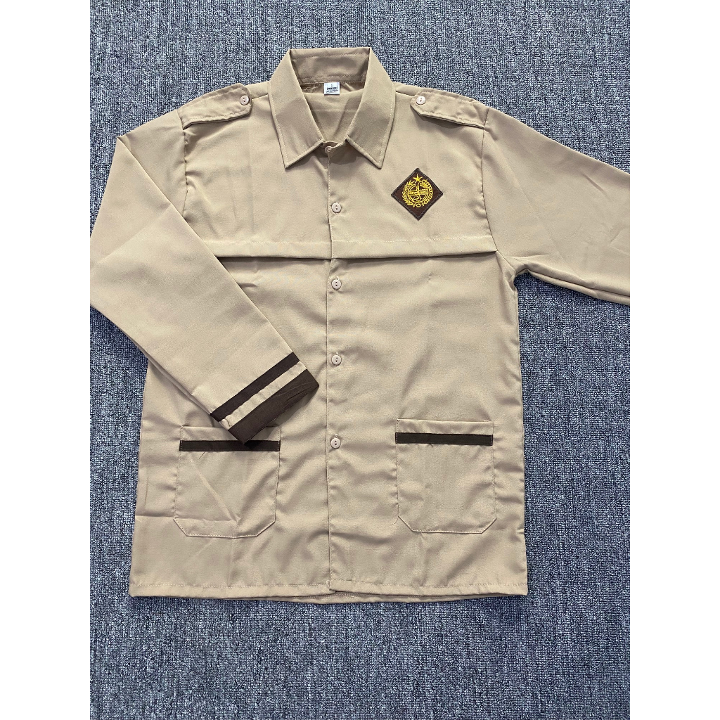 Jual Baju Pramuka Siaga SD Full Kancing Anak Laki-laki Perempuan Unisex ...