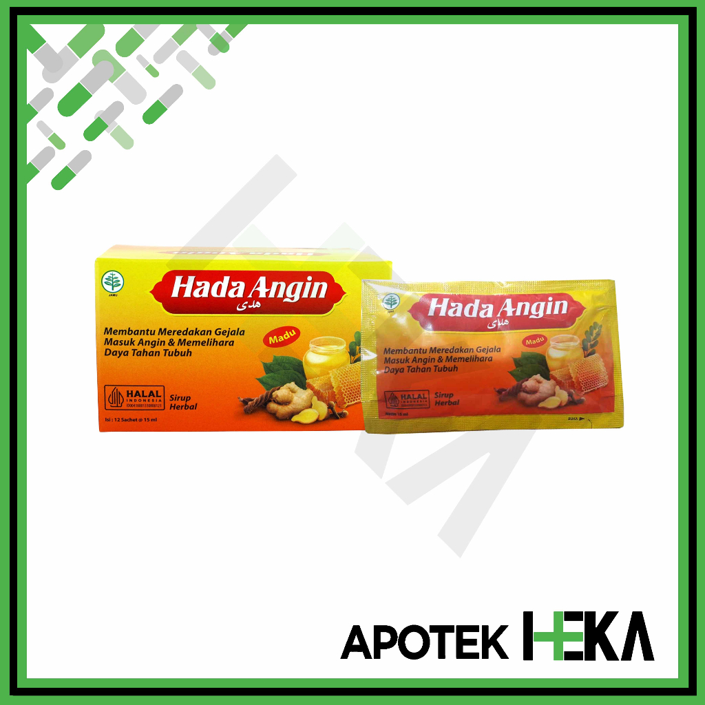 Jual Hada Angin Box isi 12 Sachet 15ml - Sirup Herbal Masuk Angin ...
