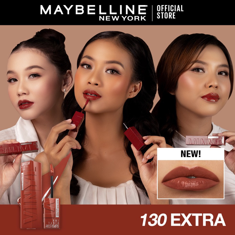 Jual Maybelline Superstay Vinyl Ink 62 65 30 130 100 63 charmed ...