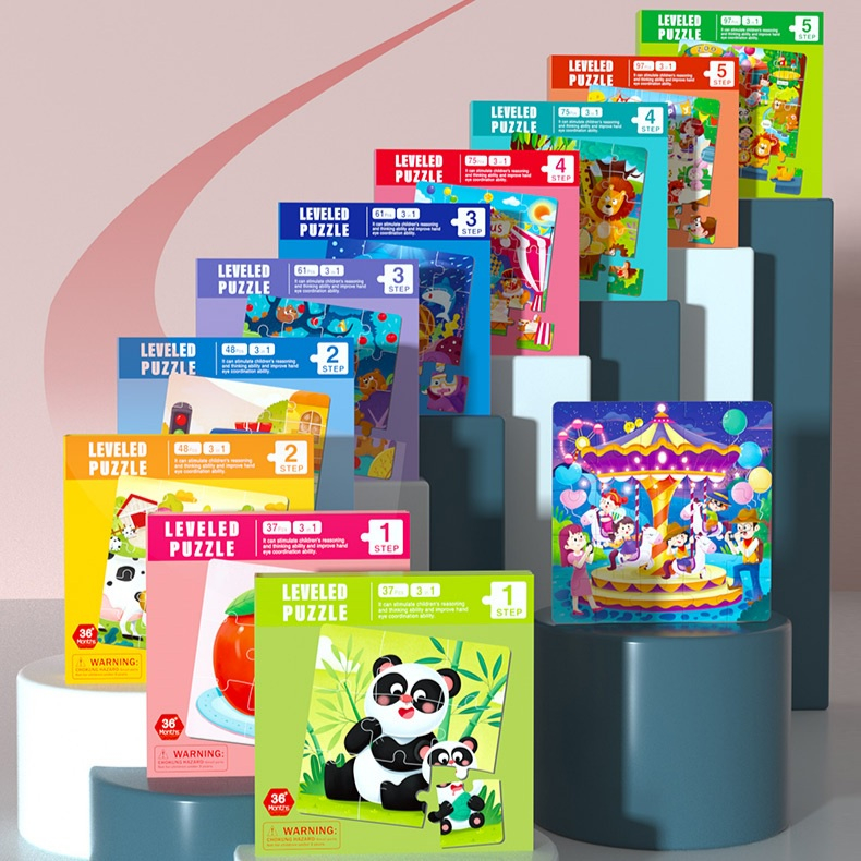 Jual V.TOP Mainan Buku Puzzle Magnet 3 In 1 Dengan 5 Step Variasi ...