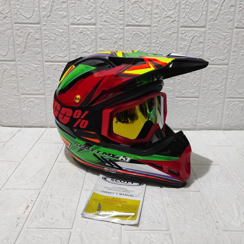 Jual HELM TRAIL ANAK TRABAS ANAK 5-12 THN plus google | Shopee Indonesia