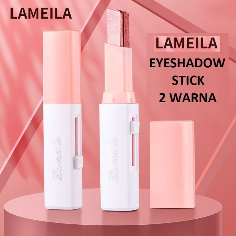 Jual Eyeshadow stik LAMEILA kombinasi 2 warna | Shopee Indonesia