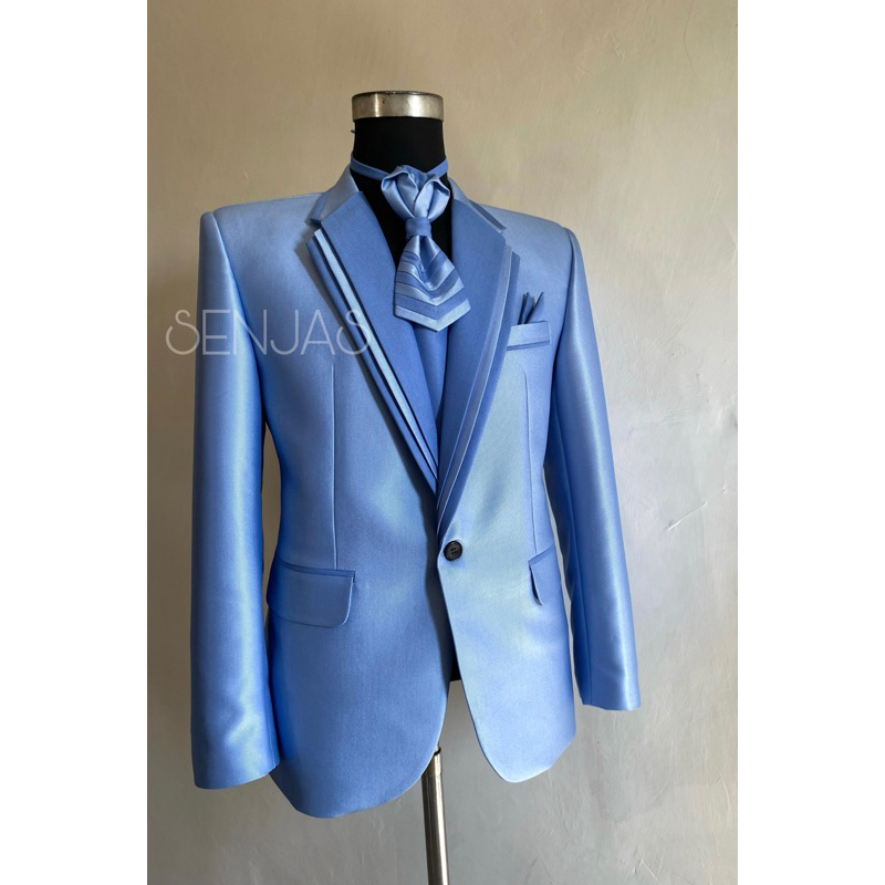 Jual Jas pengantin / Blue ice | Shopee Indonesia