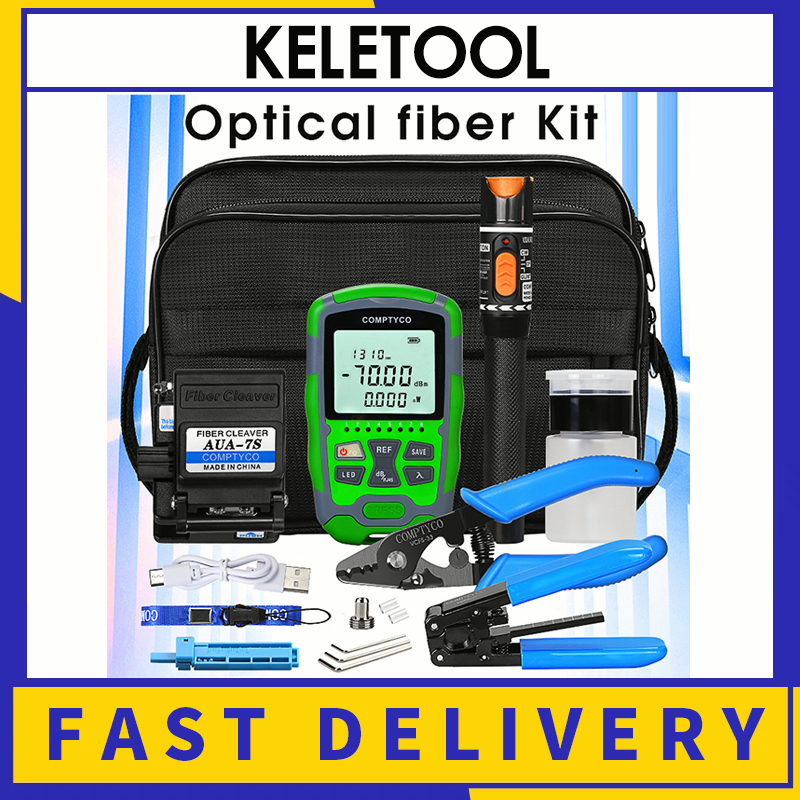 Jual fiber optik Kit Alat Baru set Mini FTTH Fiber Optic Tool Kit ...