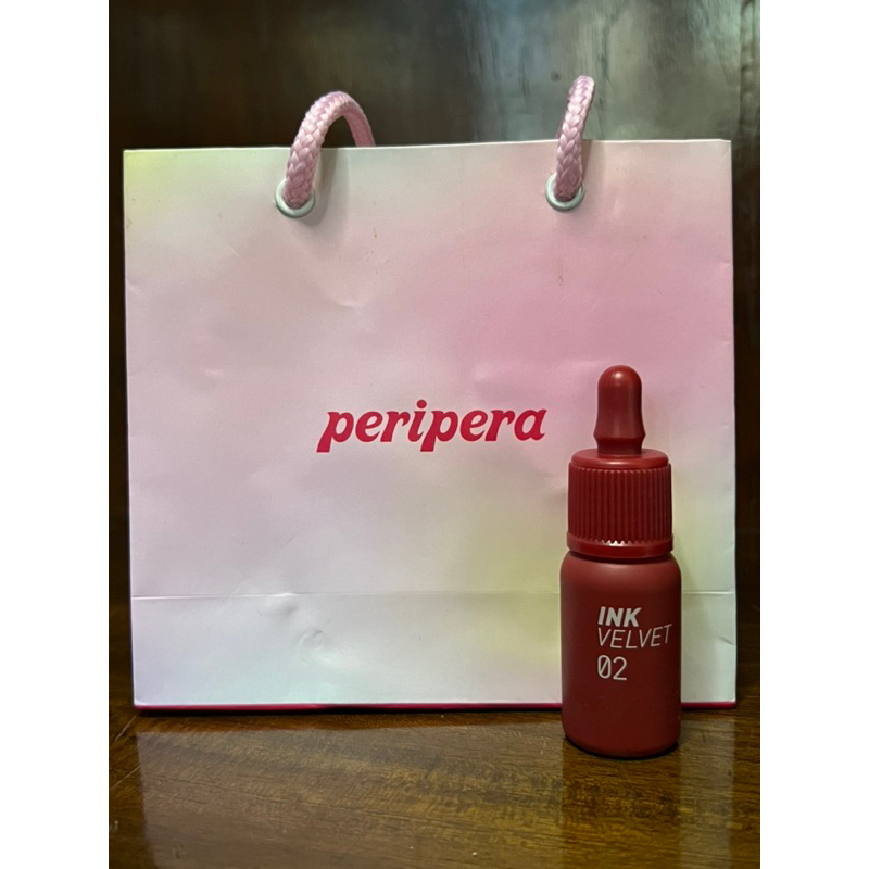 Jual PERIPERA INK VELVET 02 CELEB DEEP ROSE | Shopee Indonesia