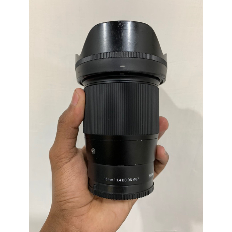 Jual LENSA SIGMA 16MM FOR SONY | Shopee Indonesia