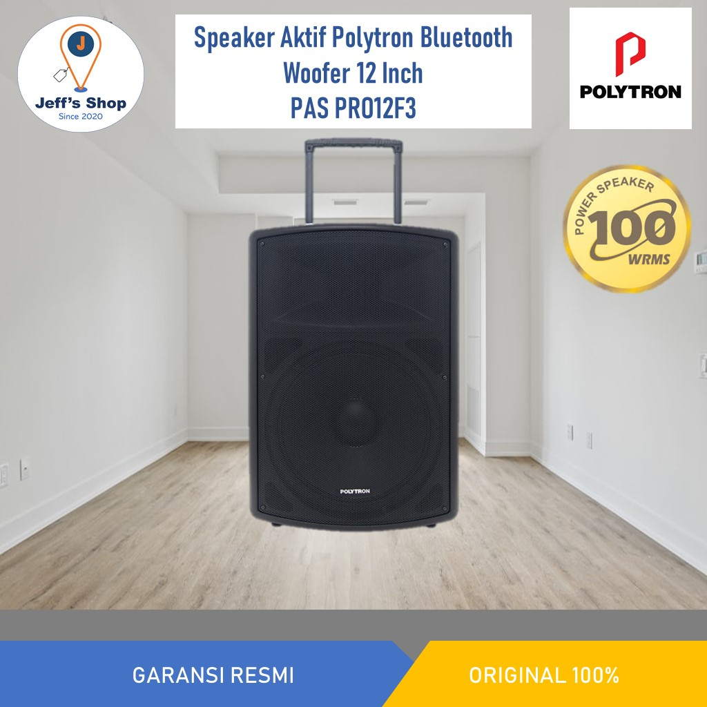 Jual Polytron Speaker Aktif Profesional [Woofer 12 Inch] PAS PRO12F3 ...