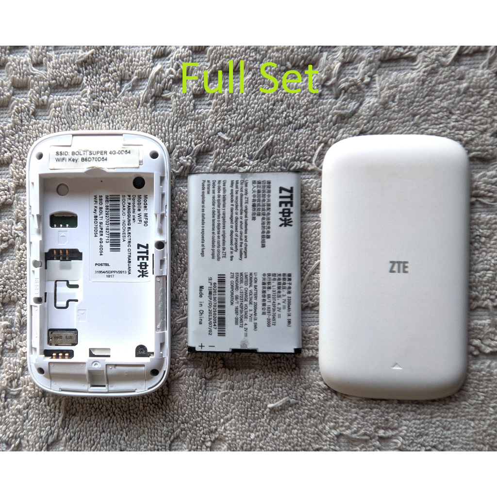 Jual Modem ZTE MF90 Beeline Biru Unlock All Operator dan Bypass Baterai ...