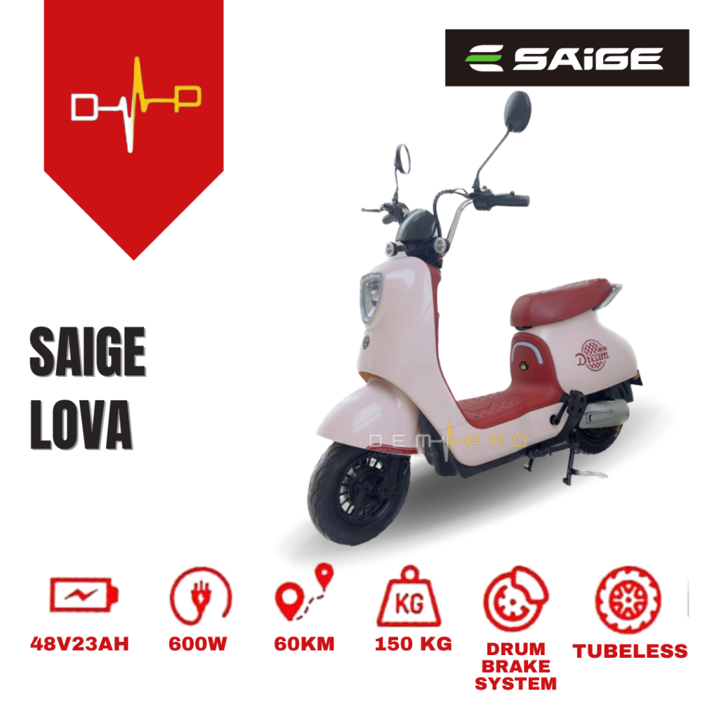 Jual SAIGE LOVA SEPEDA LISTRIK SNI LOVA 660WATT | Shopee Indonesia